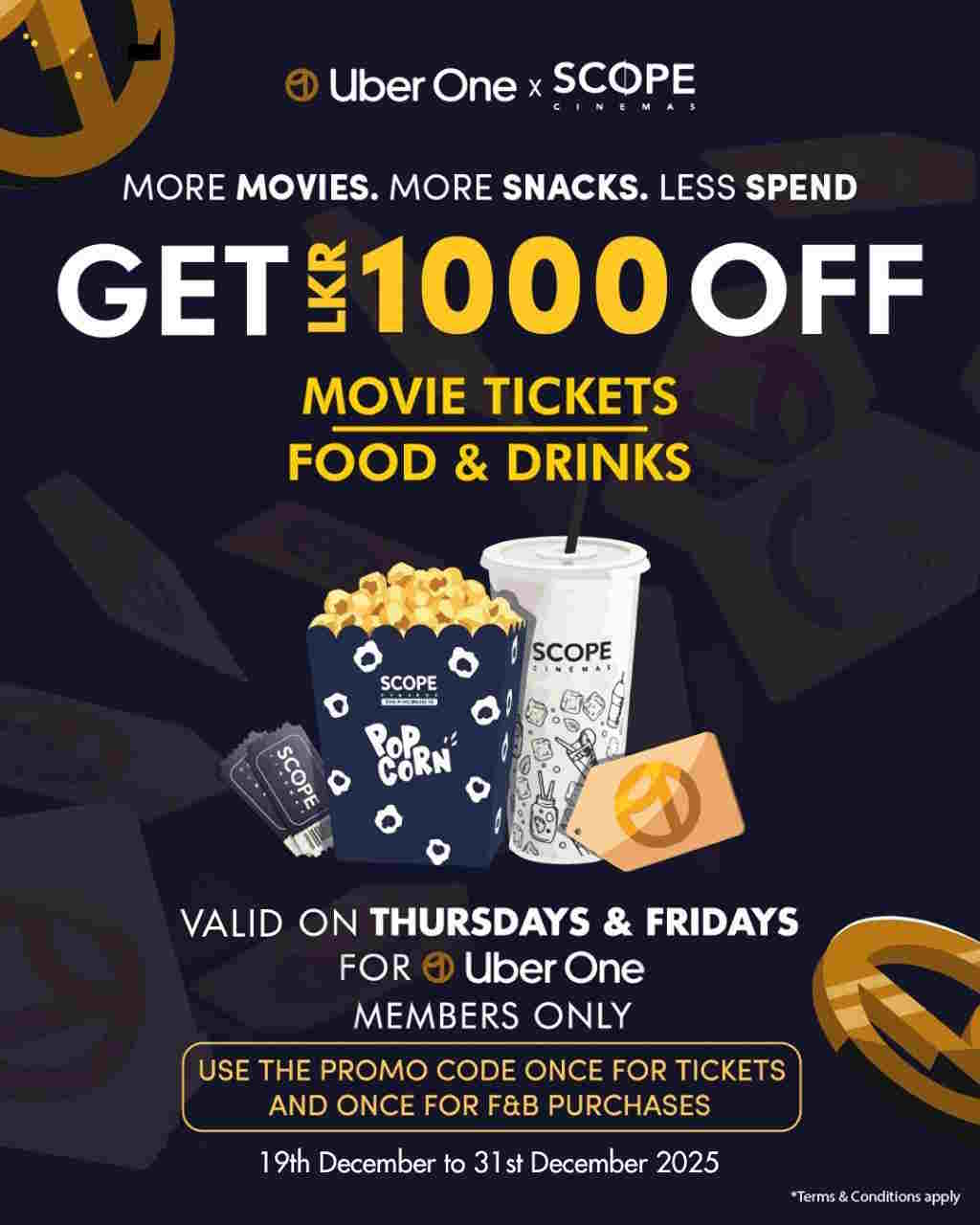 Movie Ticket Offers | Sri Lanka Cinema Deals | Scope Cinemas